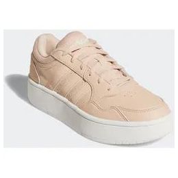 Sneaker Adidas SPORTSWEAR "HOOPS 3.0 BOLD", Damen, Gr. 42,5, rosa (halblu, halblu, ftwwht), Synthetik, Schuhe Sneaker
