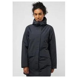 Funktionsmantel Jack Wolfskin "TEMPELHOF COAT W", Damen, Gr. M (38/40), grau (phantom), Hauptmaterial: 100% Polyester. Futter: 100% Polyester (recycled). F&uuml;llung: 100% Polyester (recycled), M&auml;ntel