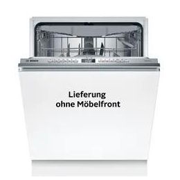 Bosch vollintegrierbarer Geschirrsp&uuml;ler "SBH4ECX28E", Energieeffizienz: A (A-G), silber (wei&szlig;), B:59,8cm H:86,5cm T:55cm, Geschirrsp&uuml;ler, Automatische T&uuml;r&ouml;ffnung f&uuml;r Effizienz, Rack Matic & flexible K&ouml;rbe