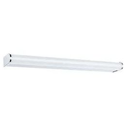 Paulmann LED Wandleuchte "Selection Bathroom LED Wandleuchte Arneb IP44 3000K 1000lm 230V 12,5 W", grau (chromfarben), 1, H: 4cm, 1 Stk., Leuchten, LED Wandleuchte
