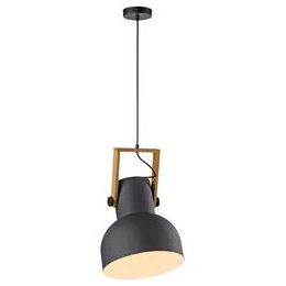 JUST LIGHT Pendelleuchte "CUP 2.0", schwarz, 1, &Oslash; 30cm H: 60cm, 1 Stk., Leuchten, ExklusiveE27, Pendelleuchte