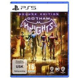 WARNER GAMES Spielesoftware "Gotham Knights Deluxe Edition", gelb (ohne farbbezeichnung), PlayStation 5, Spielesoftware