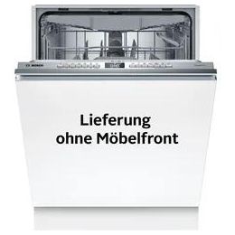 Bosch vollintegrierbarer Geschirrsp&uuml;ler "SMV4EVX09E", Energieeffizienz: B (A-G), silber (wei&szlig;), B:59,8cm H:81,5cm T:55cm, Geschirrsp&uuml;ler, Automatische T&uuml;r&ouml;ffnung f&uuml;r Effizienz, flexible K&ouml;rbe & Schubladen, Topseller