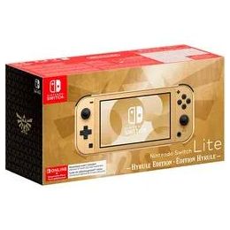 Nintendo SWITCH Spielekonsole "Lite &ndash; Hyrule-Edition", gold, B:20,8cm H:9,11cm T:1,39cm, Spielekonsolen