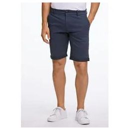 Chinoshorts LINDBERGH "Chino-Shorts Slim Fit", Herren, Gr. XS, blau (dk blau), Obermaterial: 98% Baumwolle, 2% Elasthan, unifarben, slim fit, Hosen Chinoshorts