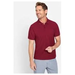 Poloshirt Catamaran "Kurzarm-Poloshirt", Herren, Gr. 44/46, rot (dunkelrot), 60% Baumwolle, 40% Polyester, unifarben, Shirts