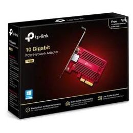 TP-LINK Reichweitenverst&auml;rker "10 Gigabit PCI Express Netzwerk Adapter", schwarz, B:15,1cm H:4,1cm T:20cm, Router
