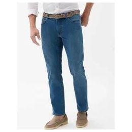 5-Pocket-Jeans Brax "Style COOPER DENIM", Herren, Gr. 30, L&auml;nge 30, blau (hellblau), Denim/Jeans, 76% Baumwolle, 22% Lyocell, 2% Elasthan, regular fit, Jeans 5-Pocket-Jeans