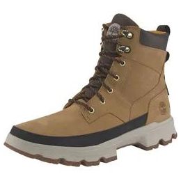 Schn&uuml;rboots Timberland "TBL Orig Ultra WP Boot", Herren, Gr. 42, gelb (wheat), Leder, Schuhe Schn&uuml;rboots, Winterstiefel, Schn&uuml;rstiefel, Winterschuhe, wasserdicht