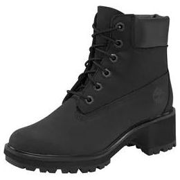 Schn&uuml;rstiefelette Timberland "Kinsley", Damen, Gr. 41,5, schwarz, Leder, Schuhe Schn&uuml;rstiefelette, Winterschuhe, Winterstiefel, Schn&uuml;rboots, Winterboots, wasserdicht