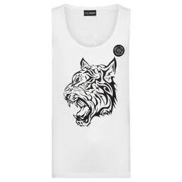 T-Shirt Plein Sport "Tiger", Damen, Gr. XXL, schwarz-wei&szlig; (0102, wei&szlig;, schwarz), Obermaterial: 100% Baumwolle, Shirts T-Shirt