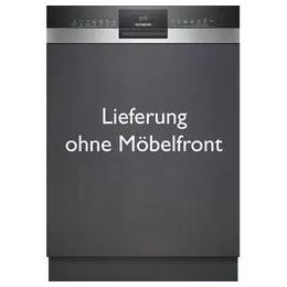 Siemens teilintegrierbarer Geschirrsp&uuml;ler "SX53ES22CE", Energieeffizienz: A (A-G), silber (geb&uuml;rsteter stahl), B:59,8cm H:86,5cm T:57,3cm, Geschirrsp&uuml;ler, Made in Germany, Automatische T&uuml;r&ouml;ffnung f&uuml;r mehr Effizienz