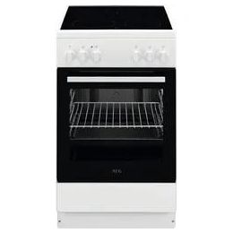 AEG Elektro-Standherd "CCB50090BW", Energieeffizienz: A (A+++-D), wei&szlig;, Herdsets, Keramik-Kochfeld: Schnell und effizient