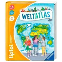 Kinderbuch Ravensburger "tiptoi Weltatlas", bunt, B:24,5cm H:27,8cm, B&uuml;cher