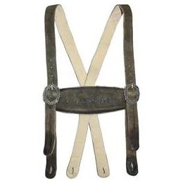 Hosentr&auml;ger JCC "31023203", Herren, Gr. 64, braun, Obermaterial: 100% Ziegenvelours; Schnalle aus Metall, Hosentr&auml;ger
