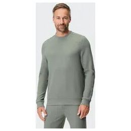 Sweatshirt Joy Sportswear "VINCENT", Herren, Gr. 58, gr&uuml;n (grape leaf), Obermaterial: 80% Polyester, 14% Lyocell, 6% Elasthan, Sweatshirts Sweatshirt