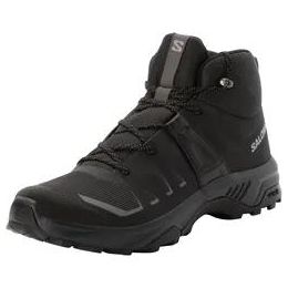 Wanderschuh Salomon "EXTEND MID GORE-TEX", Herren, Gr. 48, phantom, schwarz, castlerock, Synthetik, Textil, Schuhe Wanderschuh, wasserdicht dank Gore-Tex Membrane