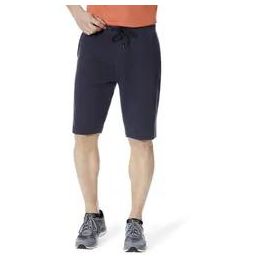 Sporthose HERO by John Medoox "Trend Joggingshorts", Herren, Gr. M, blau (navy), Sweatware, 100% Polyester, gerade kurz, Hosen Sporthose, Sporthose Bequemer Oberschenkel Casual Baumwollmischung f&uuml;r Herren