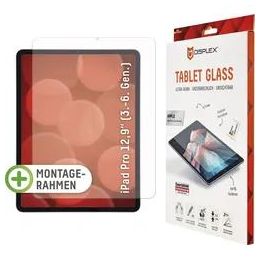 Displex Displayschutzfolie "Tablet Glass iPad Pro 12,9" (3/4/5 Gen.)", transparent, B:10cm H:3cm T:25mm, Displayfolien