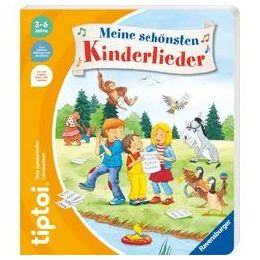 Kinderbuch Ravensburger "tiptoi Meine sch&ouml;nsten Kinderlieder", bunt, B&uuml;cher, Made in Europe