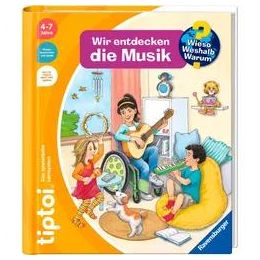 Kinderbuch Ravensburger "tiptoi Wieso? Weshalb? Warum? Wir entdecken die Musik", bunt, B:24,5cm H:27,8cm, B&uuml;cher