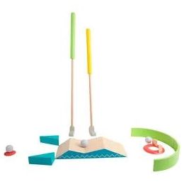 Spiel Small Foot "Minigolf-Set Active", bunt, Spiele, Kinder, Holz, inkl Stoffbeutel