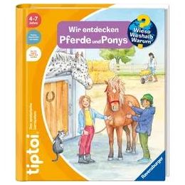 Kinderbuch Ravensburger "tiptoi Wieso? Weshalb? Warum? Wir entdecken Pferde und Ponys", bunt, B&uuml;cher, Made in Europe