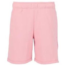 Shorts ZIGZAG "Arizona", M&auml;dchen, Gr. 128, EURO-Gr&ouml;&szlig;en, rosa (hellrosa), 60% Baumwolle, 40% Polyester, unifarben, kurz, Hosen Shorts, mit atmungsaktivem Material