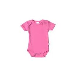 Kurzarmbody Liliput "Pink", Jungen, Gr. 74/80, EURO-Gr&ouml;&szlig;en, pink, 100% Baumwolle, unifarben, kurz, Rundhals, Bodys, mit praktischen Druckkn&ouml;pfen