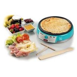 Ariete Cr&ecirc;pesmaker "Party Time blau 202B", blau, B:32cm H:9,5cm T:35cm, Crepesmaker