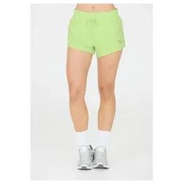 Shorts Endurance "Tarja", Damen, Gr. 46, EURO-Gr&ouml;&szlig;en, gr&uuml;n (hellgr&uuml;n), 88% Polyester, 12% Elasthan, unifarben, kurz, Hosen Shorts, mit Quick Dry-Funktion