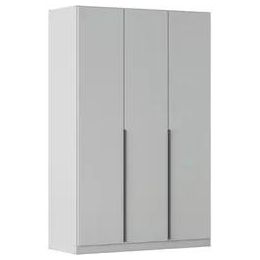 Dreht&uuml;renschrank OTTO HOME "Kleiderschrank Schrank Garderobe AGORDO TOPSELLER Schlafzimmer", grau (seidengrau), B:136cm H:210cm T:54cm, Holzwerkstoff, Schr&auml;nke, Dreht&uuml;renschrank, durchdachte Innenausstattung, in 8 Breiten und 2 H&ouml;hen MADE IN GERMANY, Topseller