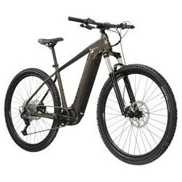 E-Bike KROSS "Level Boost 2.0 29" braun - Shimano Mittelmotor" Gr. 46, braun (braun, schwarz), Elektrofahrr&auml;der, 46cm, 29 Zoll (73,66cm), SHIMANO 36 V/250 W, Mittelmotor EP800