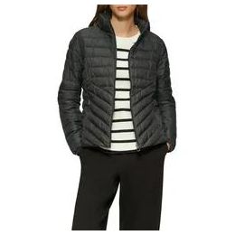 Steppjacke s.Oliver, Damen, Gr. 40, schwarz, Steppware, Obermaterial: 100% Polyester. Futter: 100% Polyester, unifarben, regular fit taillenbedeckt, Rundhals, elastischer Bund, Jacken Steppjacke, mit Rei&szlig;verschluss und Stehkragen