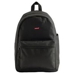 Levi's Freizeitrucksack LEVI'S "BASIC BACKPACK", Gr. B/H/T: 30cm x 41,3cm x 15,3cm, schwarz, Web, Kunstfaser, Rucks&auml;cke Freizeitrucksack