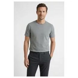 T-Shirt OLYMP "Casual", Herren, Gr. XXL, grau (silbergrau), Jersey, Obermaterial: 95% Baumwolle, 5% Elasthan, Basic, Rundhals, Shirts T-Shirt