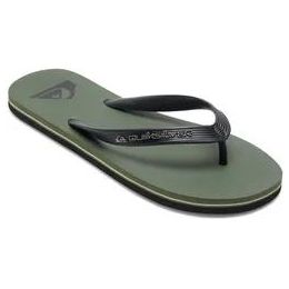 Sandale Quiksilver "Molokai Core", Herren, Gr. 6(39), gr&uuml;n (gr&uuml;n 1), Obermaterial:Obermaterial: Synthetikmaterial / Au&szlig;ensohle: Moosgummi;, Schuhe Sandale