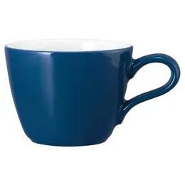 Espressotasse Seltmann Weiden "Life Fashion", classic blau, wei&szlig;, B:6,8cm H:5,1cm &Oslash;:9,1cm, Porzellan, Trinkgef&auml;&szlig;e, Espressotasse, Espressoobertasse 0,09 l