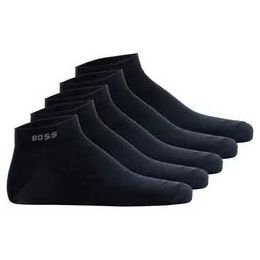 Sneakersocken BOSS "Socken 5P AS Uni CC 5er Pack", Herren, Gr. 39-42, blau, Obermaterial: 68% Baumwolle CO. 30% Polyamid PA. 2% Elasthan EL., Socken Sneakersocken