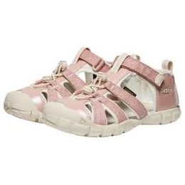 Sandale Keen "SEACAMP II CNX", Jungen, Gr. 39, rosa (pink gold), Synthetik, Schuhe Sandale