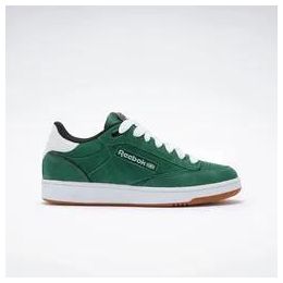 Sneaker Reebok CLASSIC "CLUB C BULC CLN", Damen, Gr. 36,5, schwarz-wei&szlig; (schwarzgr&uuml;n, schwarz, wei&szlig;), Leder, Synthetik, Schuhe Sneaker