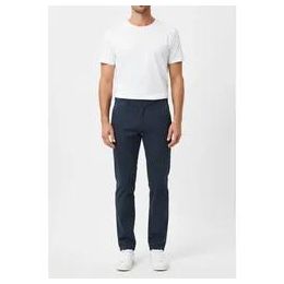 Jack & Jones Chinohose JACK & JONES "JPSTMARCO JJERIK CHINO", Herren, Gr. 32, L&auml;nge 30, blau (navy blazer), Web, Obermaterial: 98% Baumwolle, 2% Elasthan, unifarben, slim fit kn&ouml;chellang, Hosen Chinohose