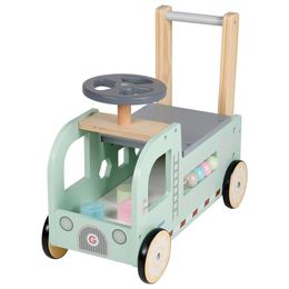 My Baby Lou Lauflernwagen, Mehrfarbig, Holz, Kiefer, massiv, 21.3x39.8x45.8 cm, EN 71, Spielzeug, Babyspielzeug, Lauflernwagen
