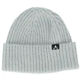 Beanie WHISTLER "Plico", Herren, grau (grau, denim), 60% Polyester, 28% Polyacryl, 12% Wolle, unifarben, M&uuml;tzen Beanie, aus weichem und atmungsaktivem Strick