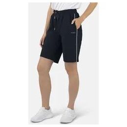 Shorts STOOKER WOMEN "Galon Sport Shorts", Damen, Gr. 36/38, blau (navy), Sweatware, 95% Polyester, 5% Elasthan, gerade kurz, Hosen Shorts, Sport Shorts Regular Fit Sport Baumwollgemisch f&uuml;r Damen