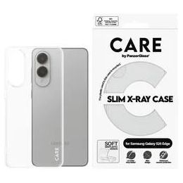 CARE BY PANZERGLASS Backcover "Slim X-Ray Case f&uuml;r Samsung Galaxy S25 Edge", transparent, Samsung Galaxy S25 Edge, H&uuml;llen, Backcover, Schutzh&uuml;lle, Handyschutzh&uuml;lle, Case, Schutzcase, sto&szlig;fest