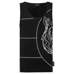 T-Shirt Plein Sport "Tiger", Damen, Gr. XXL, schwarz-wei&szlig; (0201, schwarz, wei&szlig;), Obermaterial: 100% Baumwolle, Shirts T-Shirt