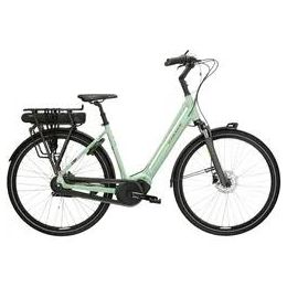 E-Bike KROSS "E-Citybike Sentio Hybrid 4.0 28 Zoll gr&uuml;n - Shimano Mittelmotor" Gr. 56, gr&uuml;n (gr&uuml;n, schwarz), Elektrofahrr&auml;der, 56cm, 28 Zoll (71,12cm), SHIMANO 36 V/250 W, Mittelmotor DU-E500, Topseller