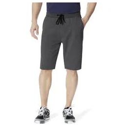 Sporthose HERO by John Medoox "Trend Joggingshorts", Herren, Gr. XL, grau (anthrazit), Sweatware, 100% Polyester, gerade kurz, Hosen Sporthose, Sporthose Bequemer Oberschenkel Casual Baumwollmischung f&uuml;r Herren