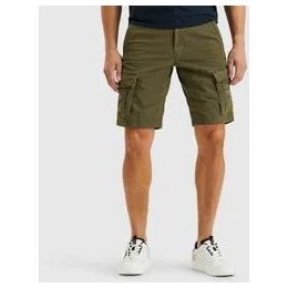 PME-Legend Cargoshorts PME LEGEND, Herren, Gr. 30, N-Gr, gr&uuml;n (olive night), Web, Obermaterial: 97% Baumwolle, 3% Elasthan, bequem kniefrei, Hosen, Sommerhose in gewaschener Optik